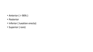 Shoulder dislocation | PPTX