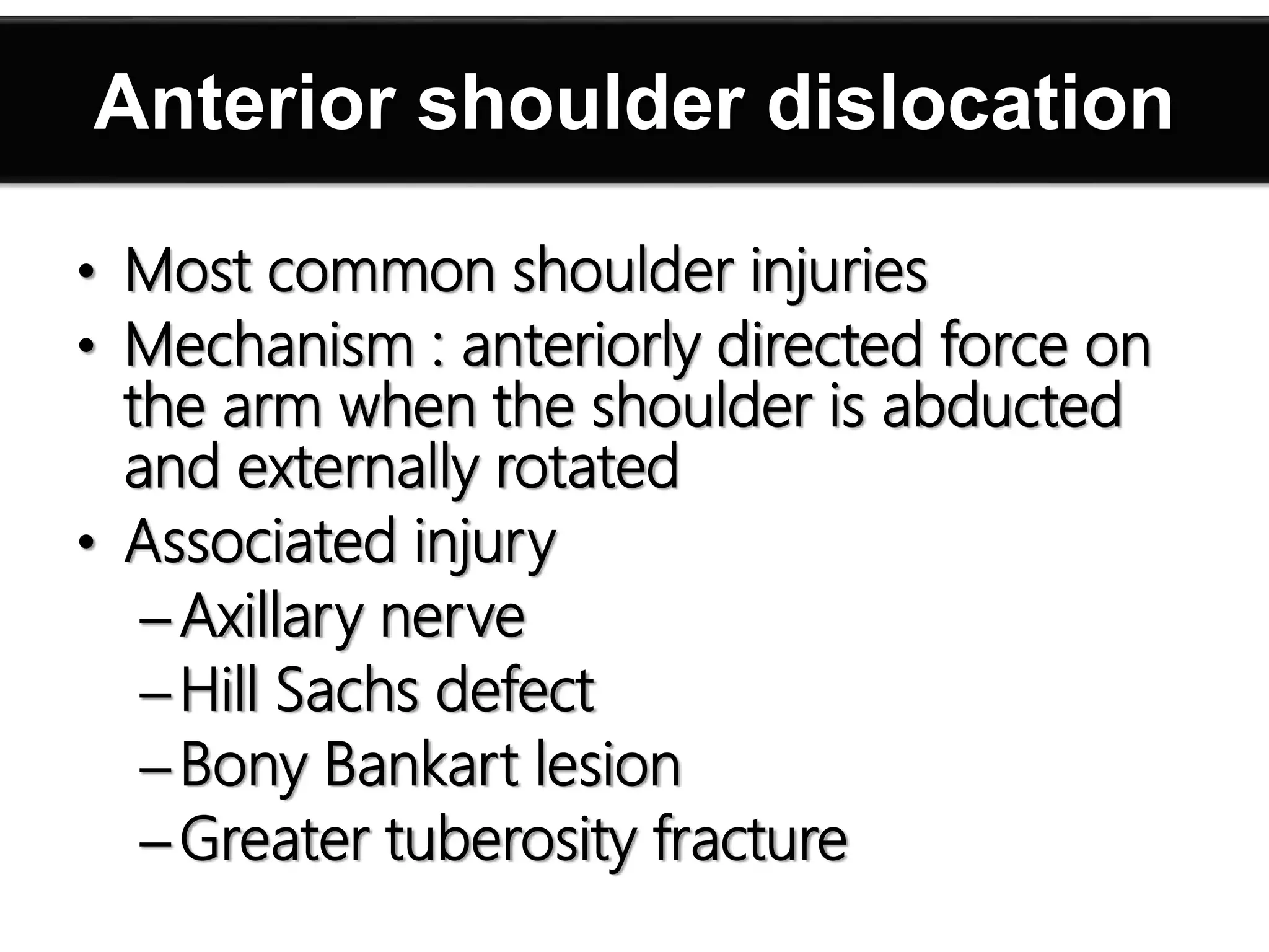 Shoulderdislocation | PPTX