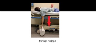 SHOULDER DISLOCATION - Types, Clinical Features | PPTX