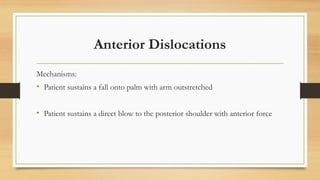 EMERGENCY DEPARTMENT APPROACH TO SHOULDER DISLOCATION- BY KAMOGA ...