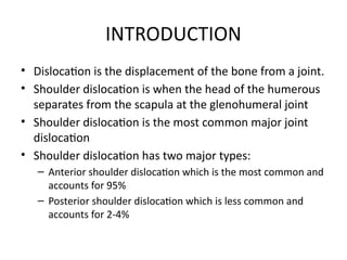 SHOULDER DISLOCATION Presentation.pptx