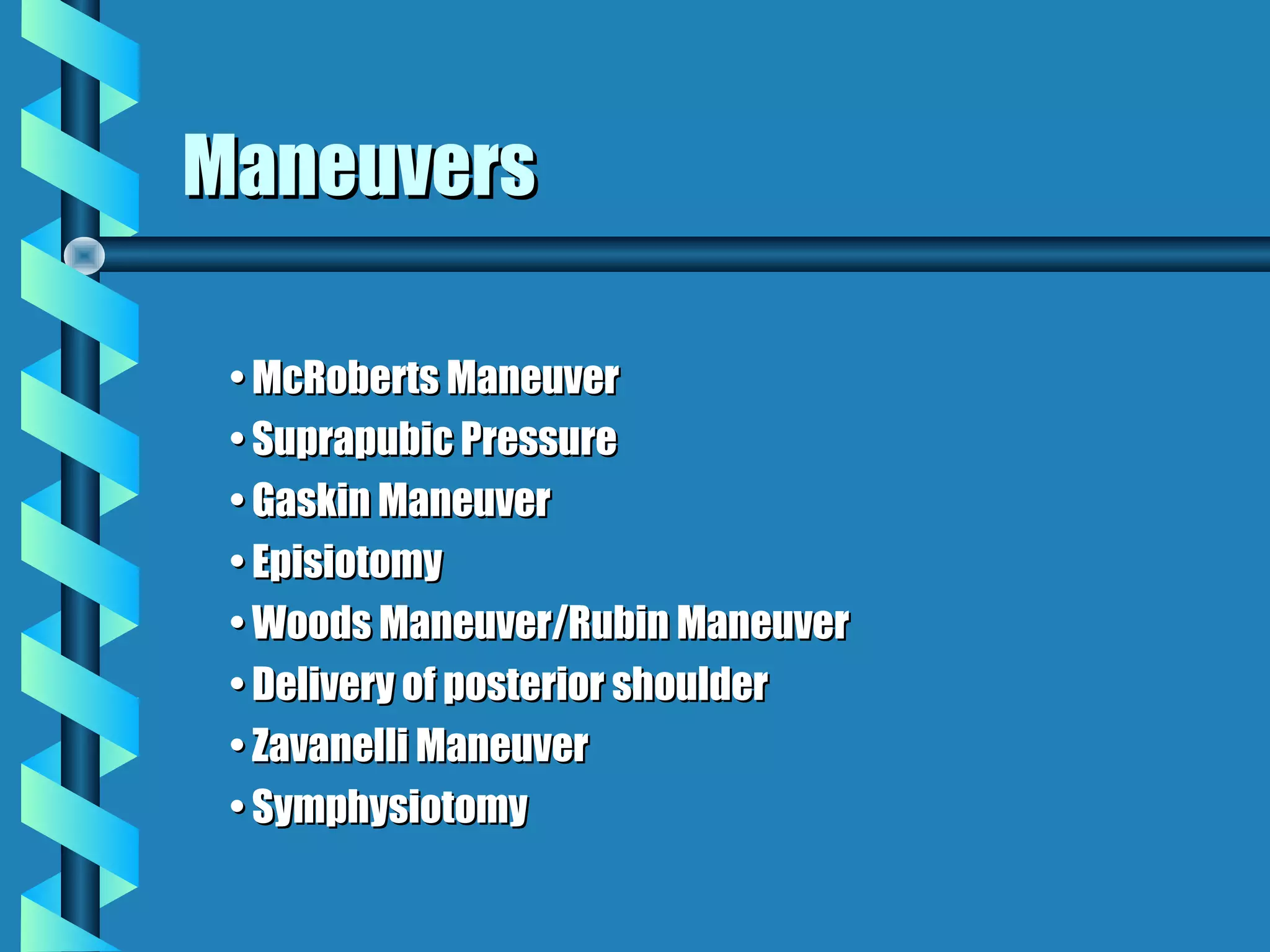 Shoulder dystocia | PPT