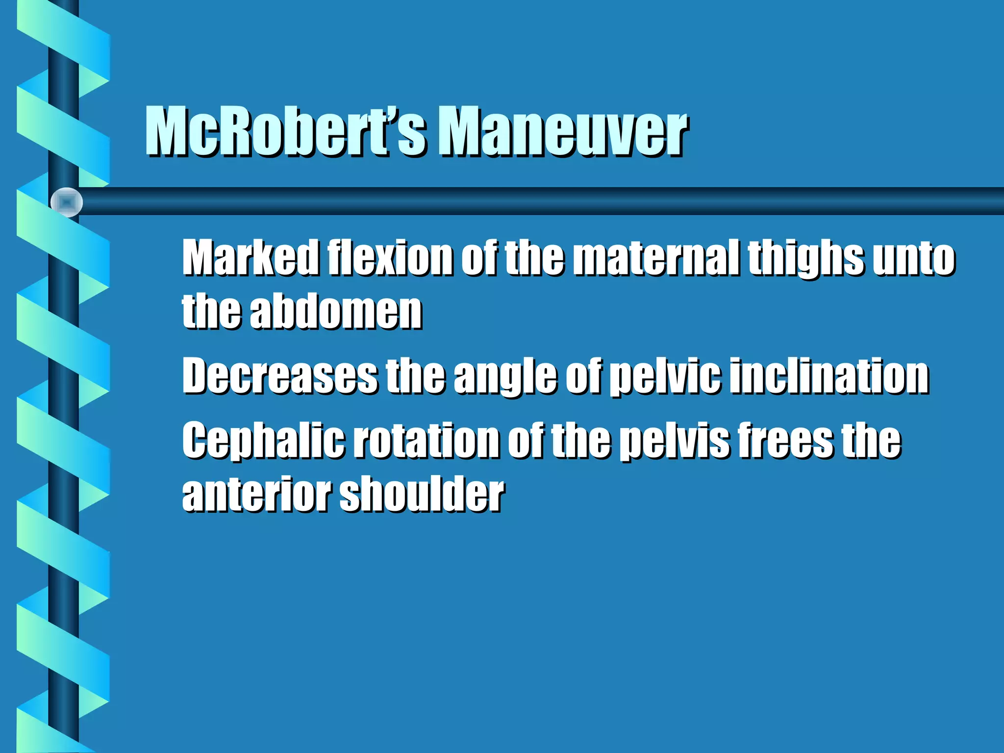 Shoulder dystocia | PPT