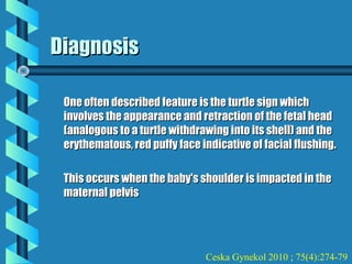Shoulder dystocia | PPT