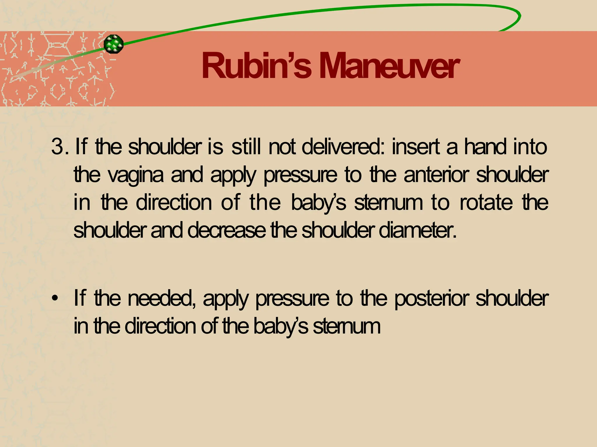 Shoulder dystocia 4th year nursing 2024. | PPTX