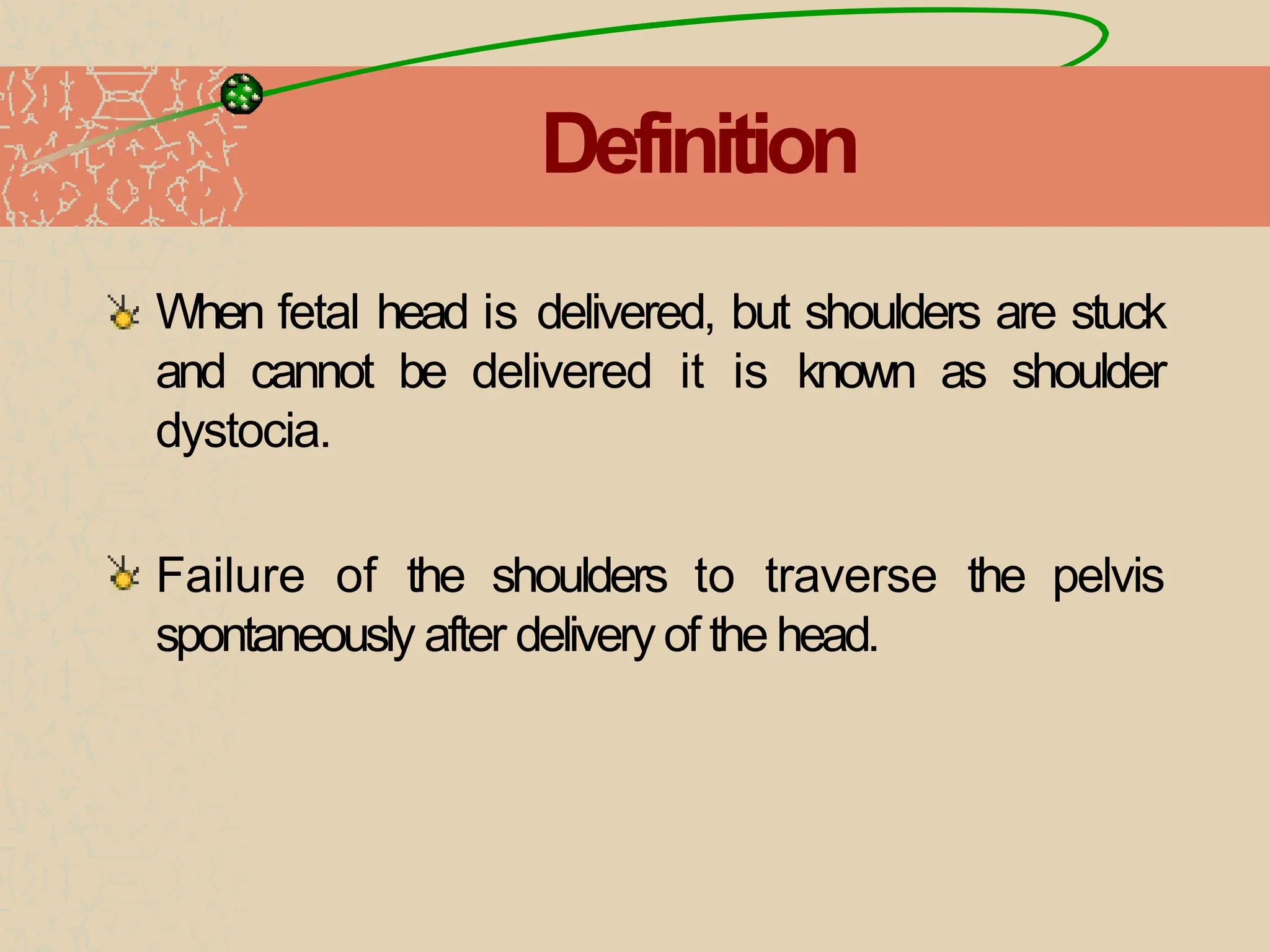 Shoulder dystocia 4th year nursing 2024. | PPTX