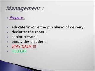 shoulder dystocia (1).ppt | Pregnancy | Reproductive Health