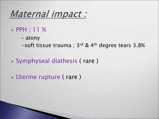 shoulder dystocia (1).ppt | Pregnancy | Reproductive Health