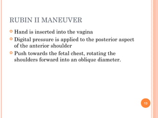 Shoulder dystocia | PPT
