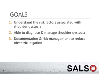 Shoulder Dystocia 2018 | PPTX