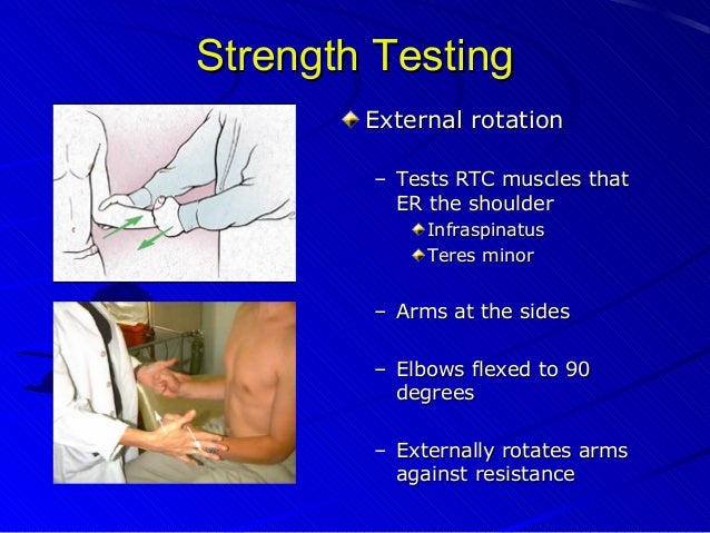 Shoulder exam studentsandresidents