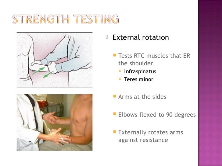 Shoulder examionation