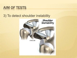 Shoulder examination | PPTX