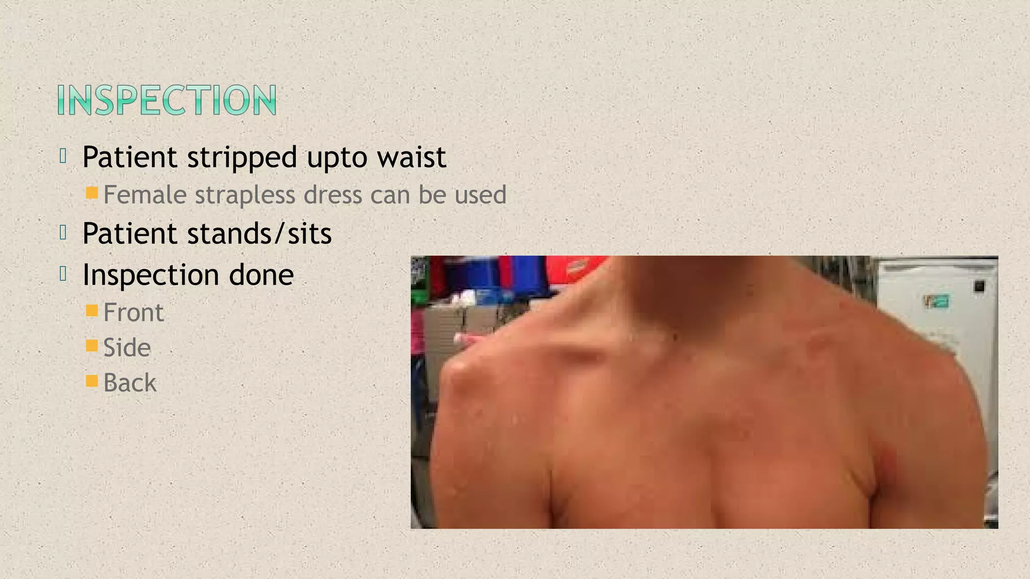 Shoulder examination | PPT