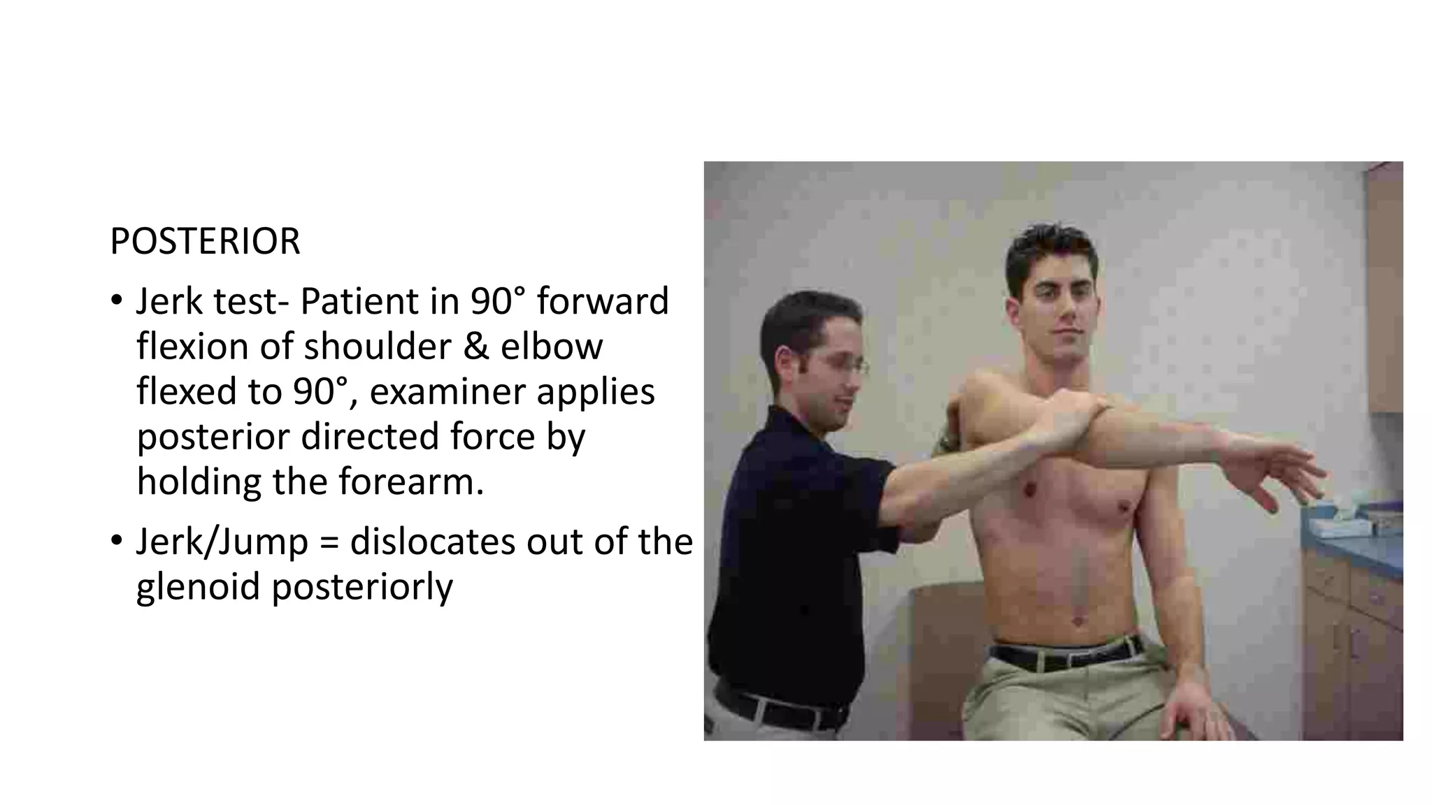 Shoulder examination | PPTX