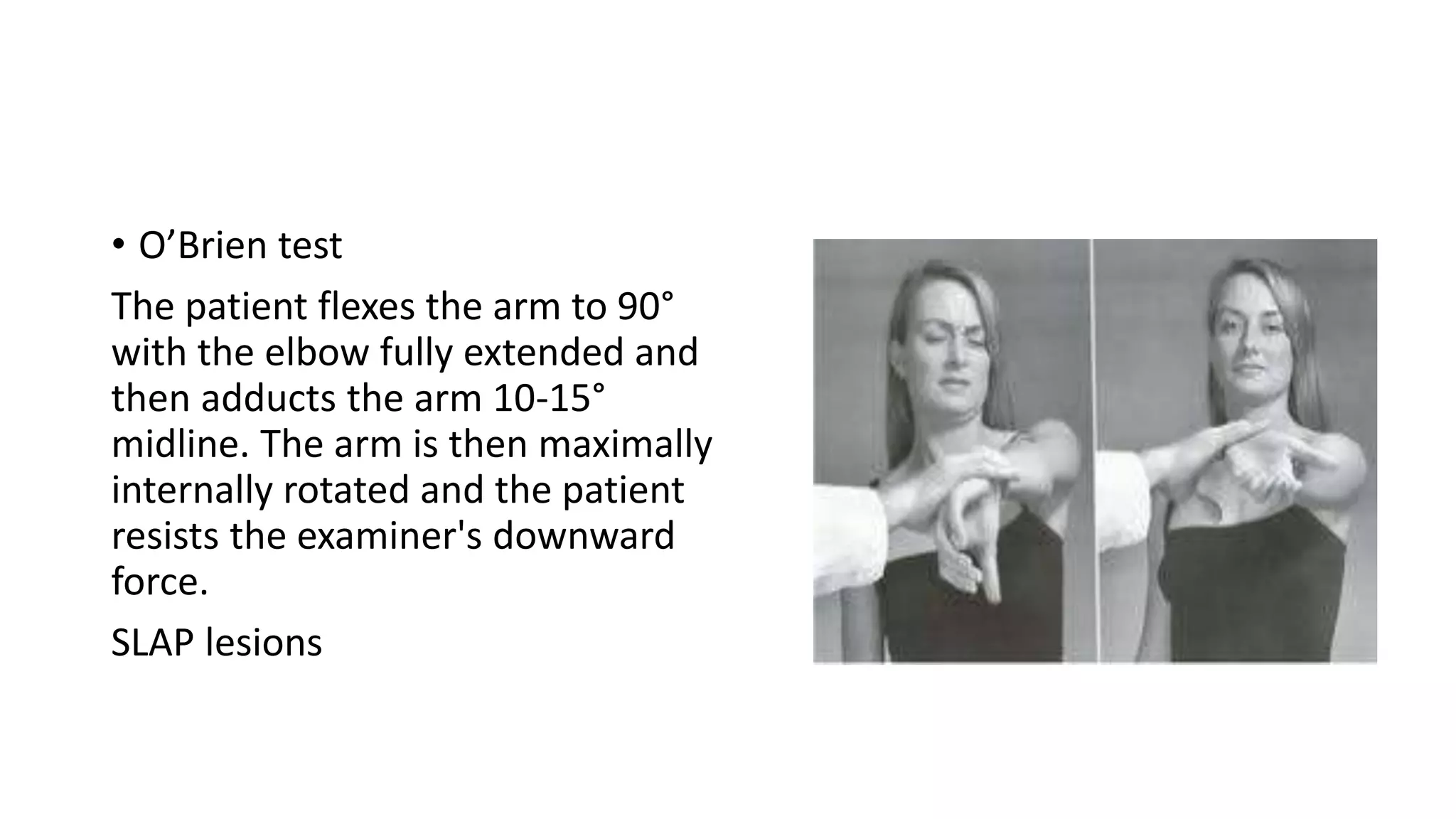 Shoulder examination | PPTX