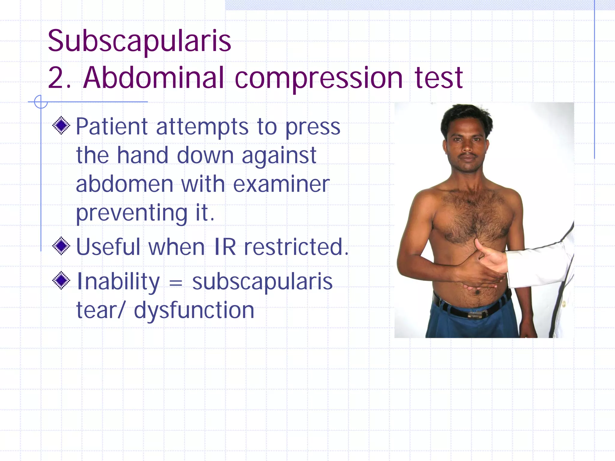 Shoulder examination | PDF