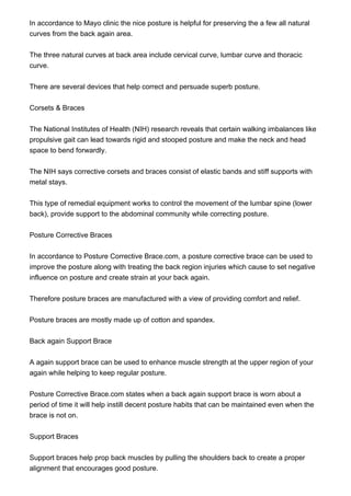 Posture Correction Training: five Very important Solutions In relation ...