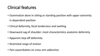 Fracture around Shoulder Girdle Dr.Kushal | PPTX