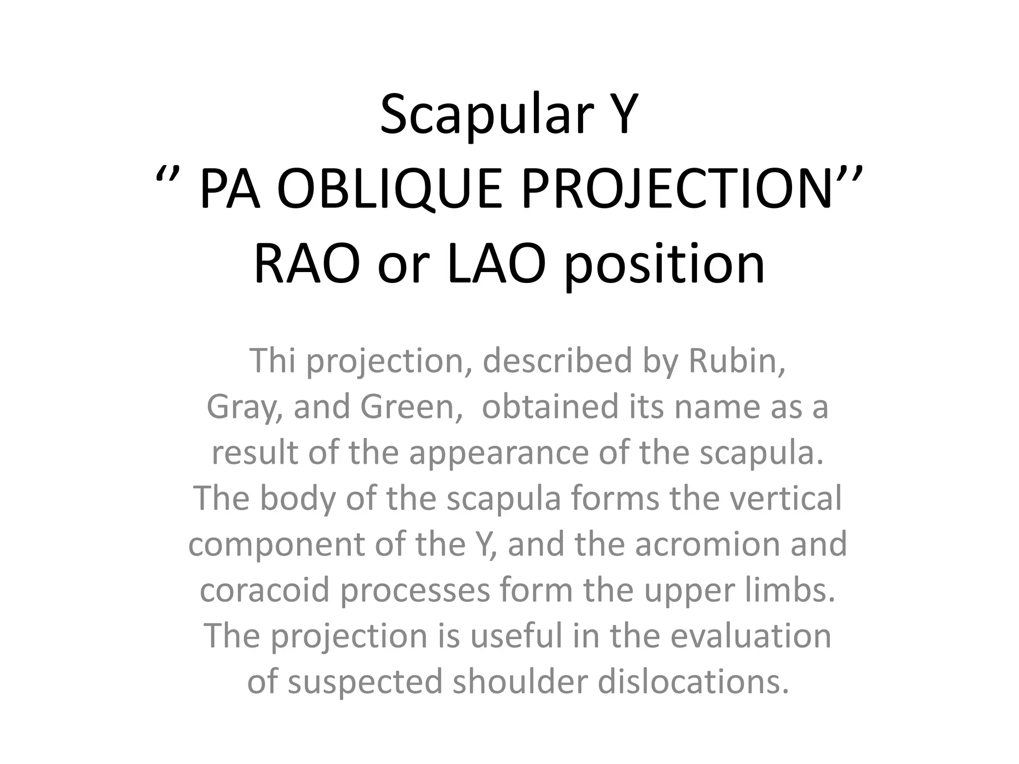 Shoulder girdle presentation | PPTX