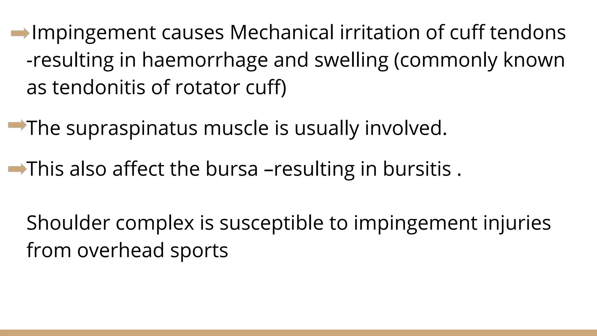 Shoulder impingement syndrome | PPTX