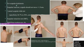 shoulder impingement in sports physiotherapy | PPTX