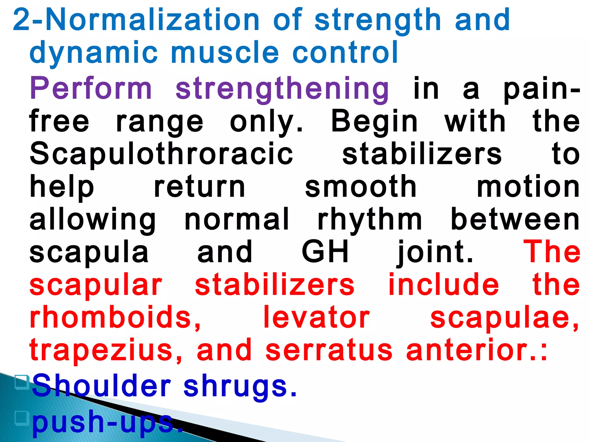 Shoulder impingement syndrome | PPT