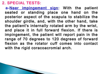 Shoulder impingement syndrome | PPT