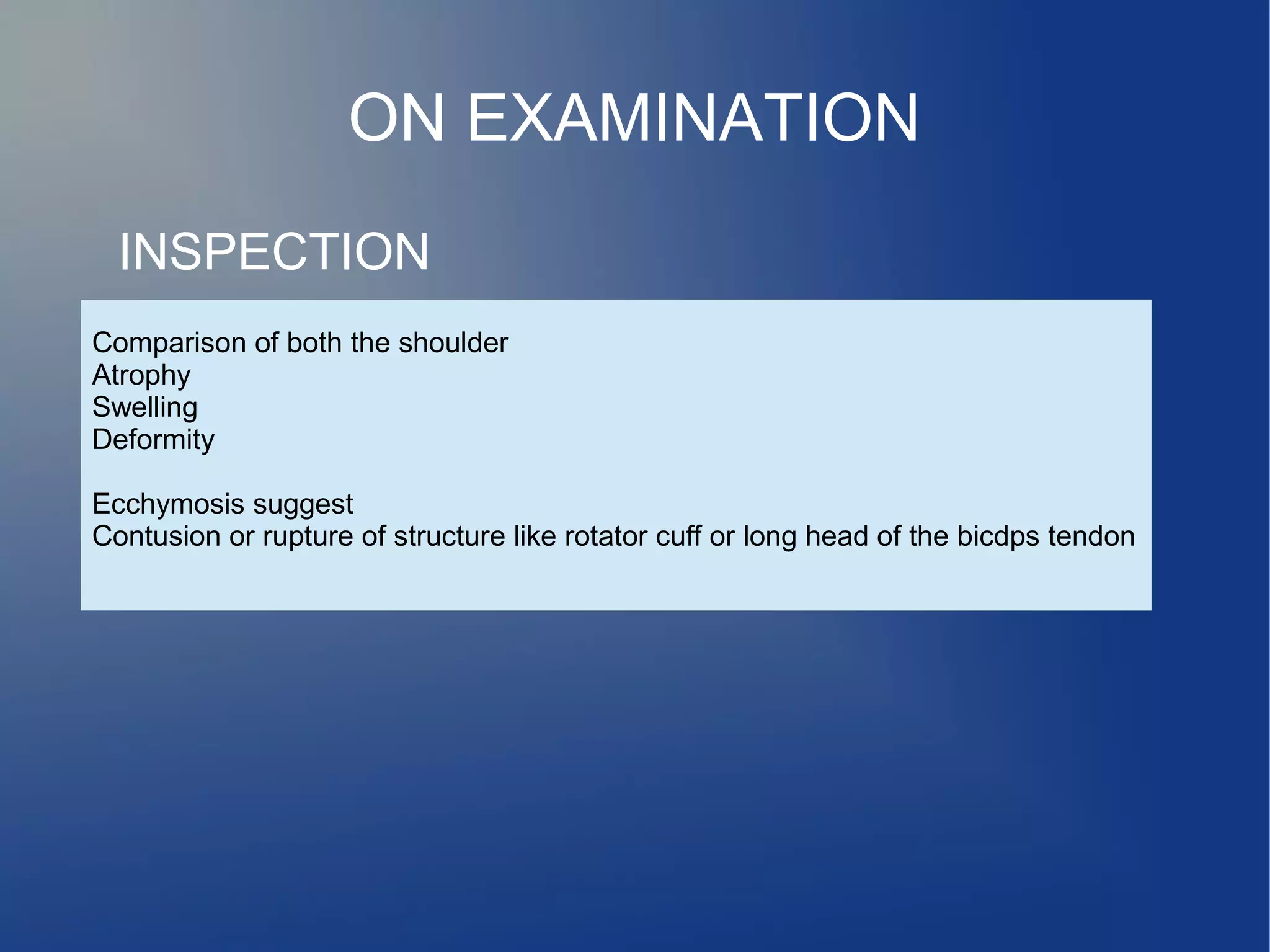 Shoulder impingement syndrome | ODP