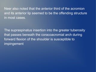 Shoulder impingement syndrome | ODP