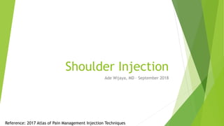 Shoulder Injection | PPTX