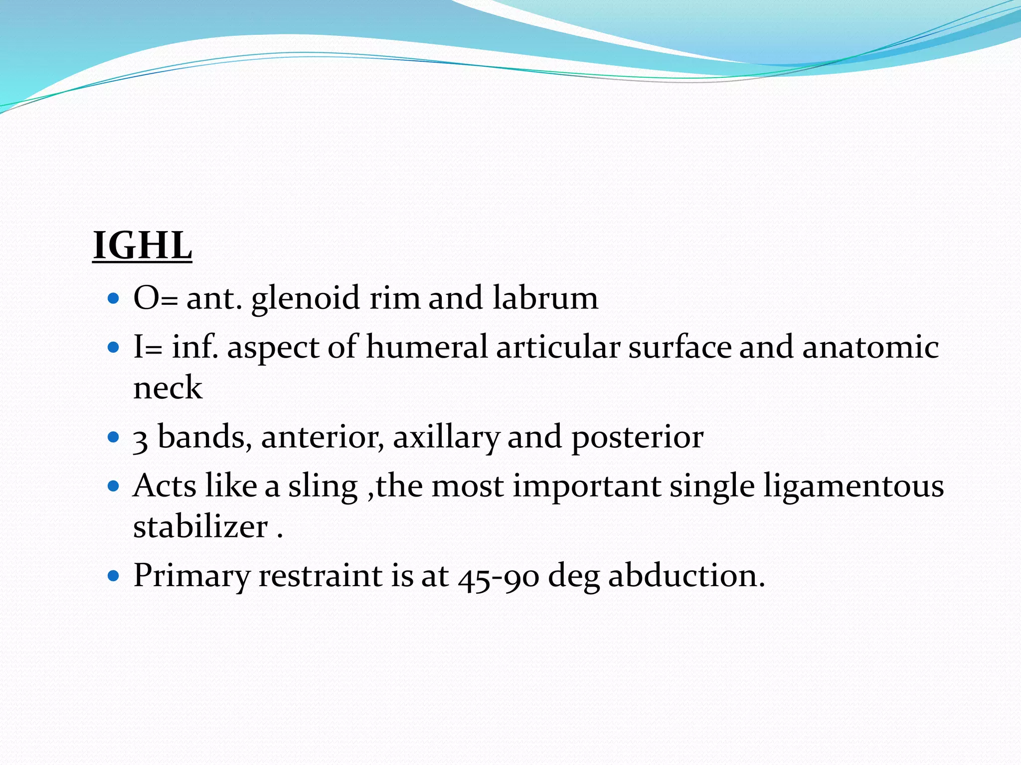 Shoulder Instability | PPTX
