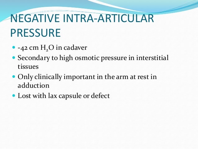 Shoulder Instability