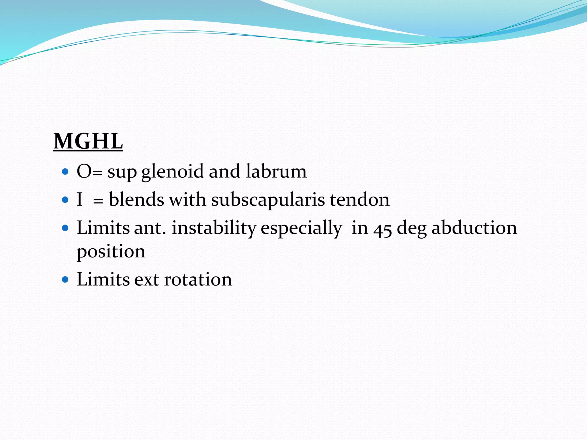 Shoulder instability (anatomy,types, management ) | PPTX