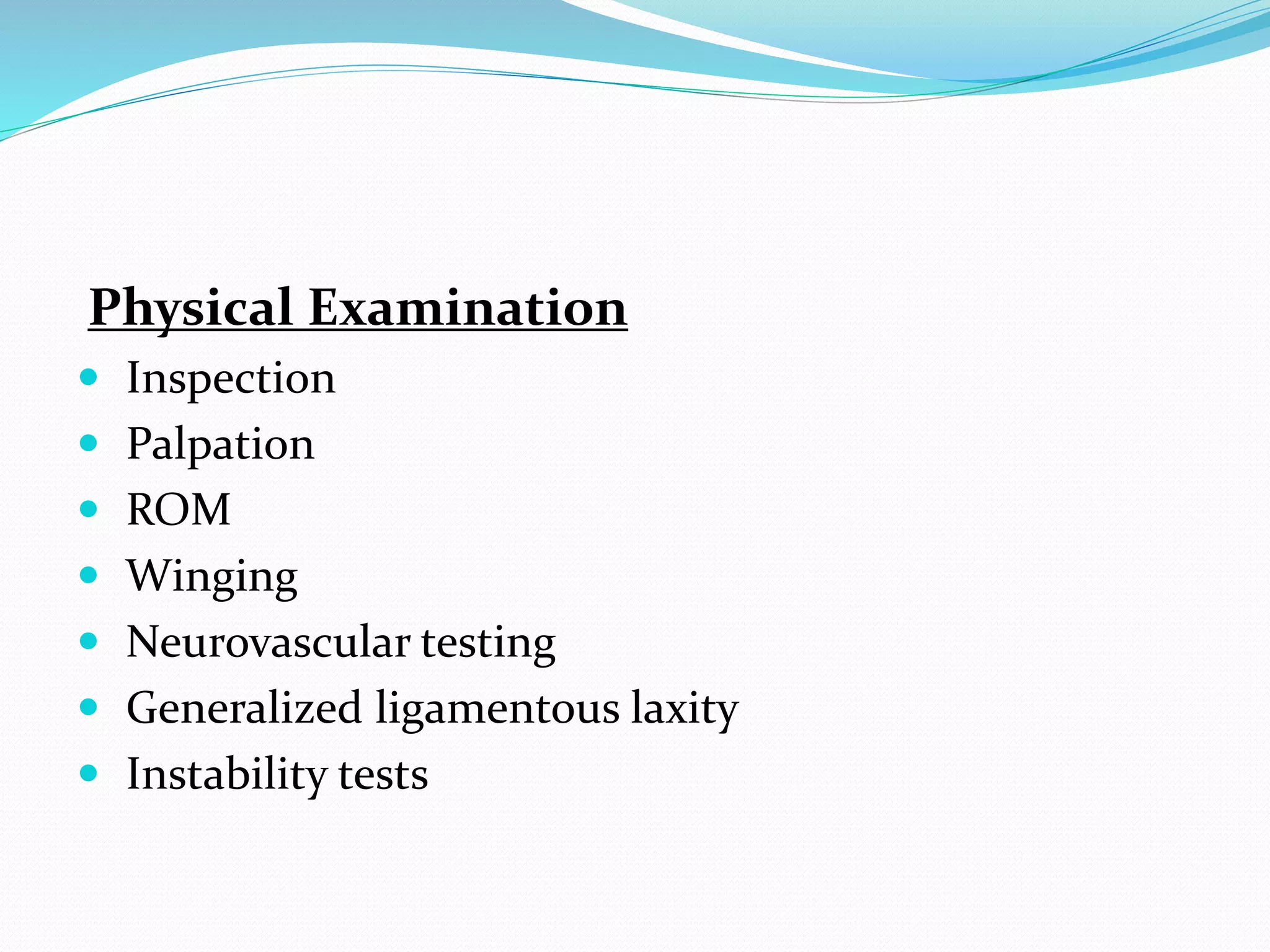 Shoulder instability (anatomy,types, management ) | PPTX