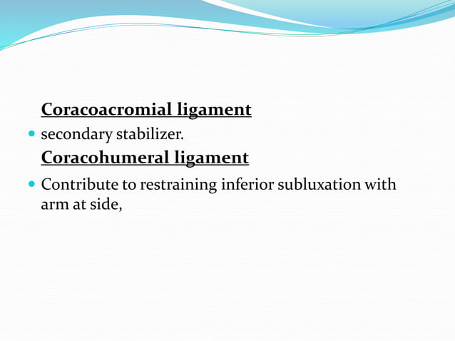 Shoulder instability (anatomy,types, management ) | PPTX