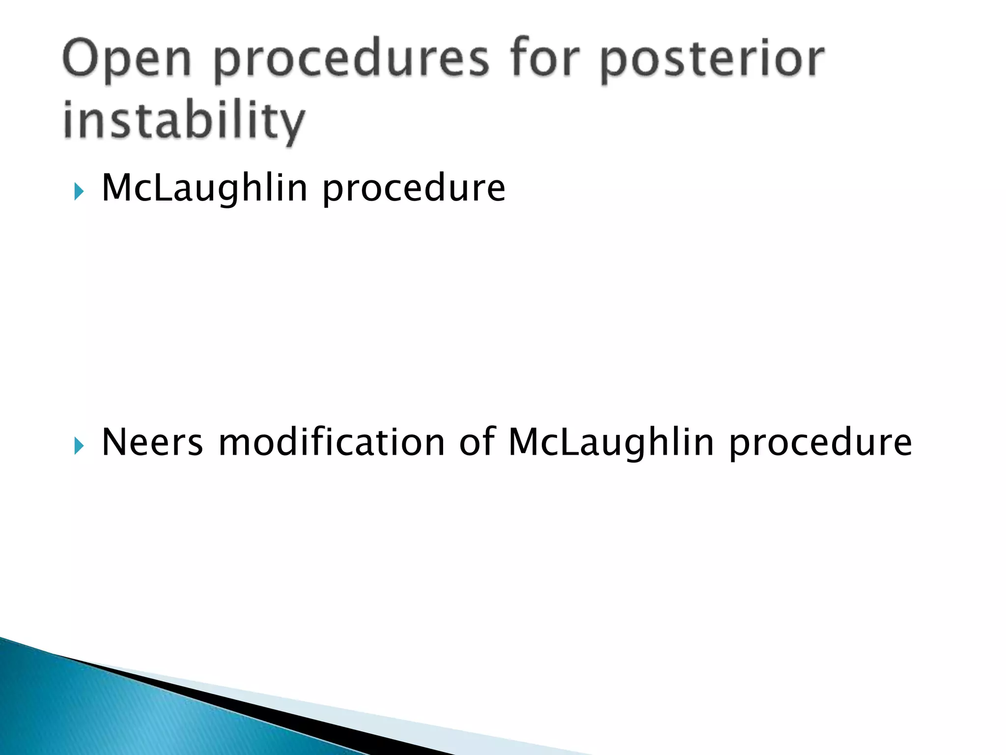 Shoulder instability- anatomy mechanism & treatment | PPT