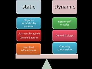 Shoulder instabilty | PPT
