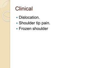 Shoulder joint complex ppt with proper diagram | PPT