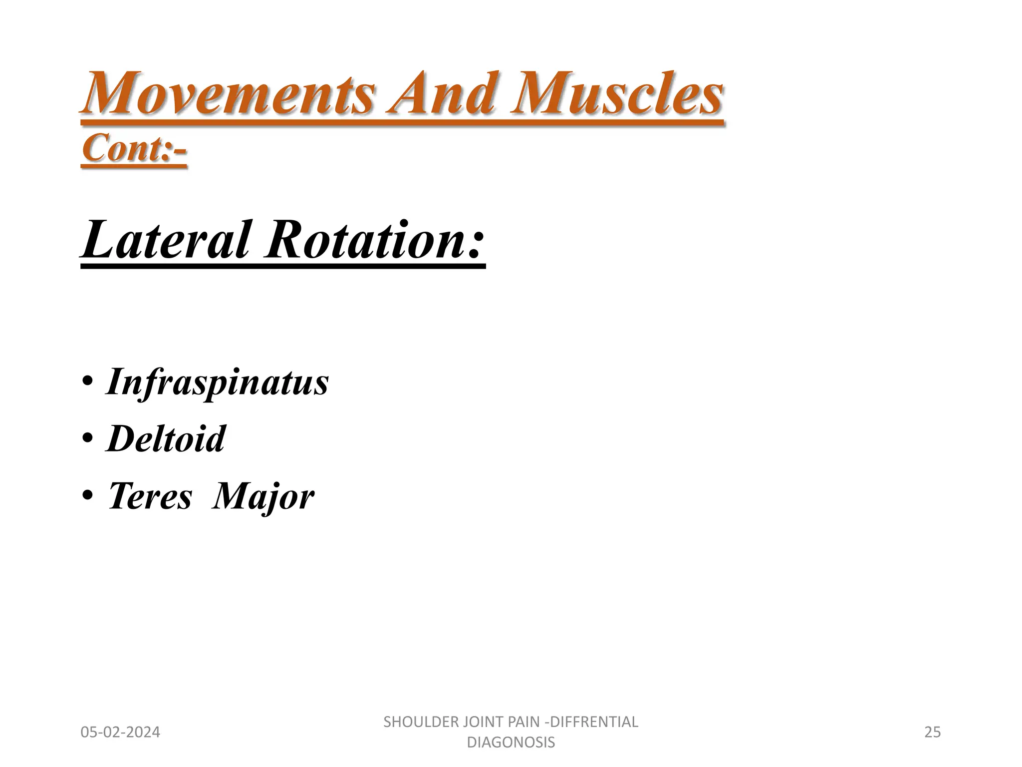 Shoulder Joint - Introduction, Examination,Frozen shoulder # ...