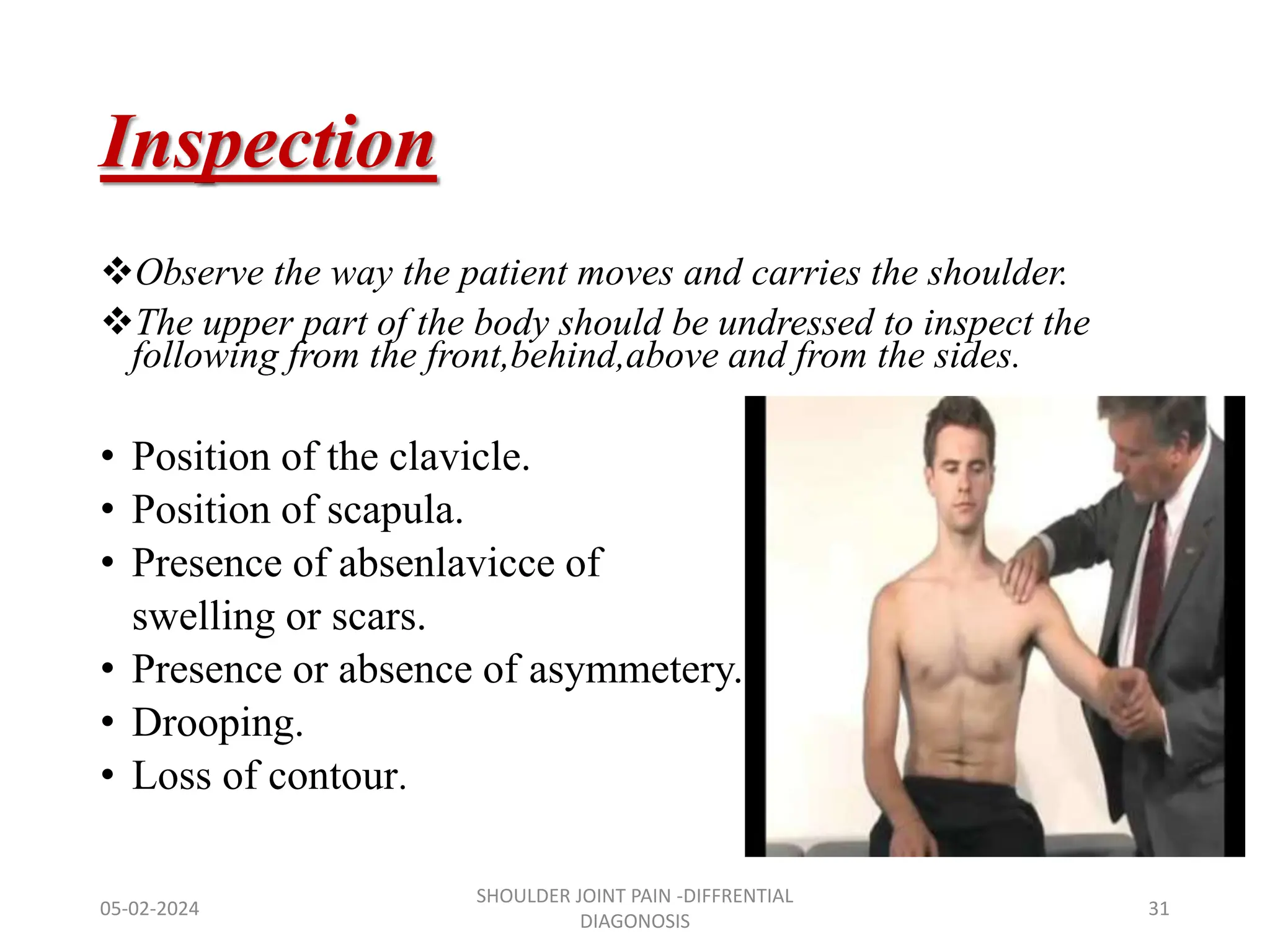 Shoulder Joint - Introduction, Examination,Frozen shoulder # ...