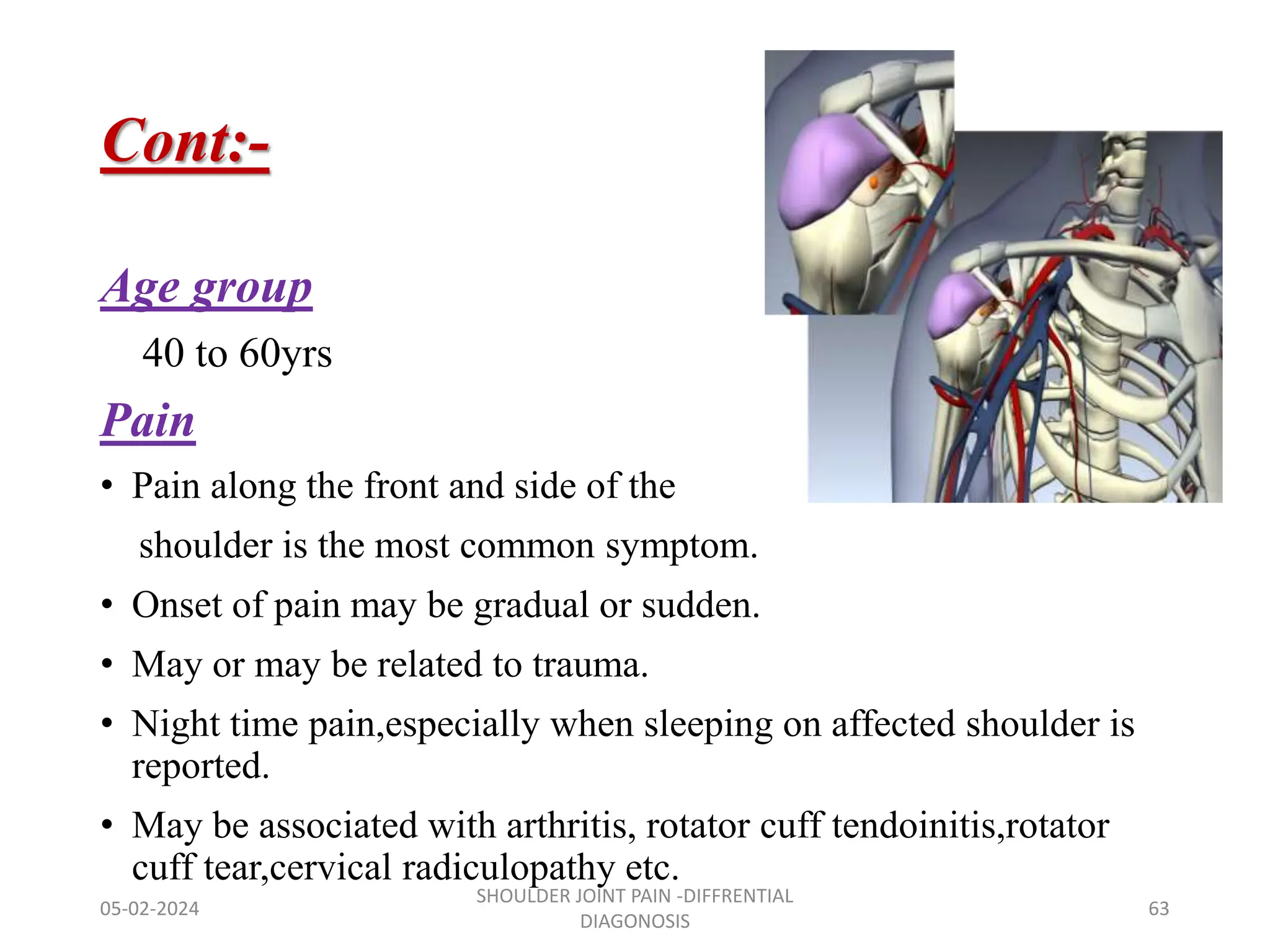 Shoulder Joint - Introduction, Examination,Frozen shoulder # ...