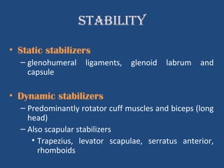 Shoulder joint by dr vineet | PPT