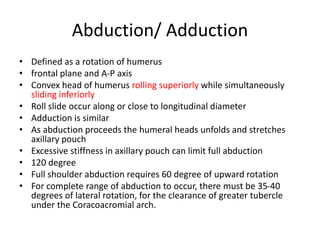 Shoulder joint BIOMECHANICS. | PDF