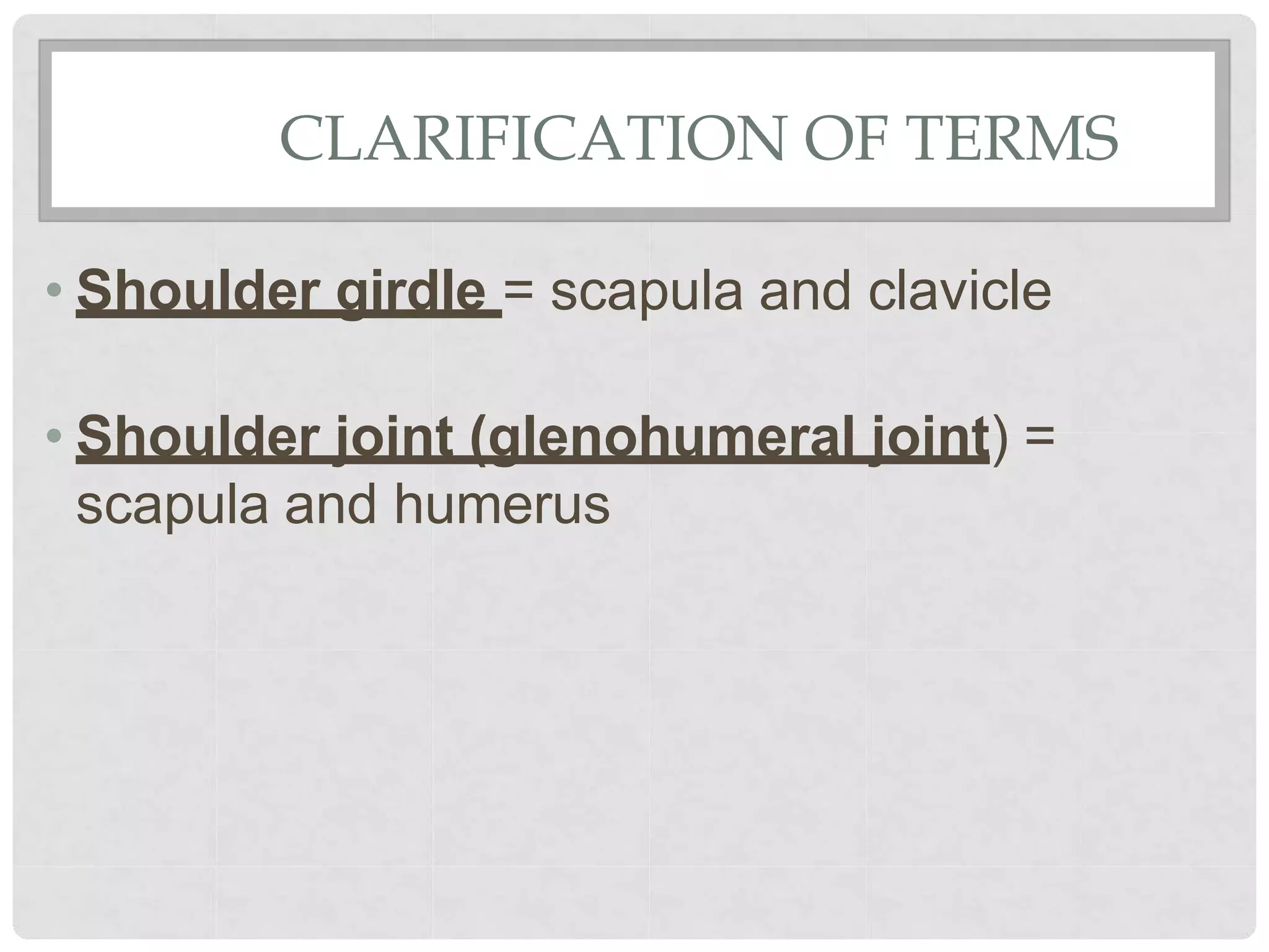 Biomechanics of Shoulder joint 04 | PPT