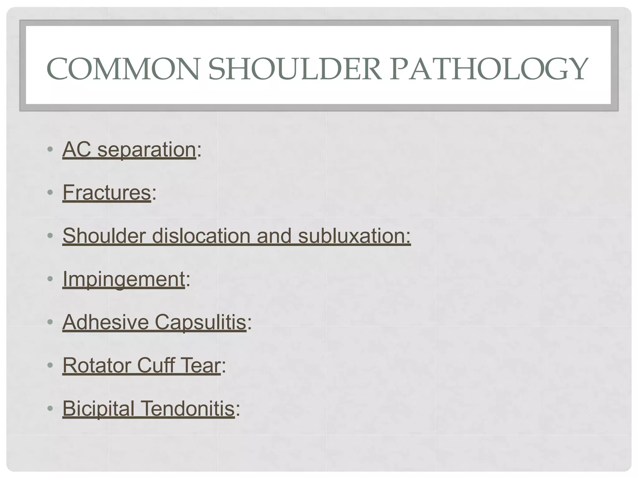 Biomechanics of Shoulder joint 04 | PPT