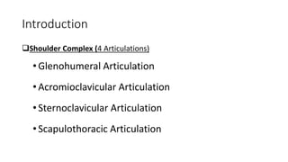 Shoulder joint biomechanics | PPT