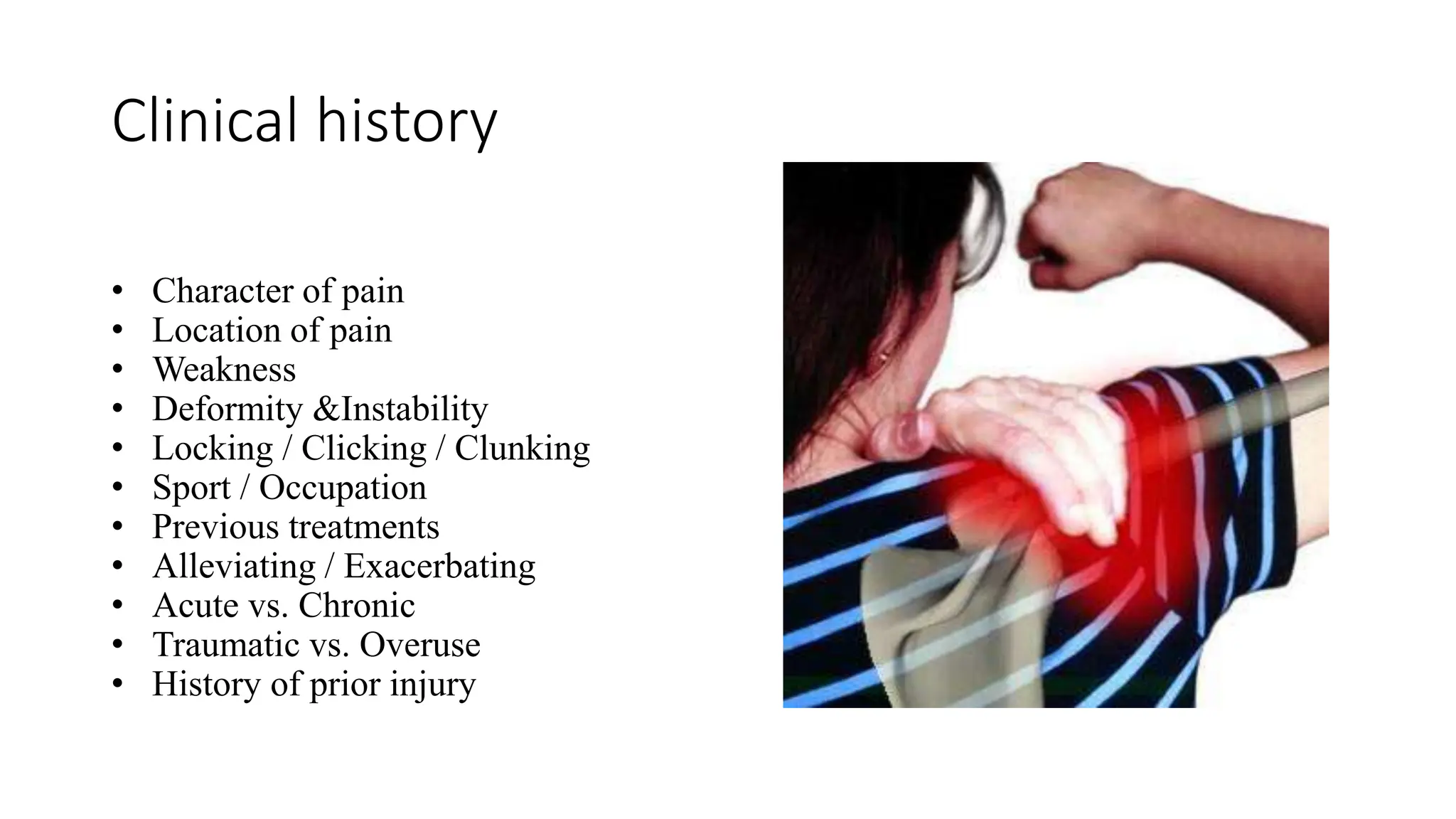 Shoulder joint examination.pptx by ortho | PPTX