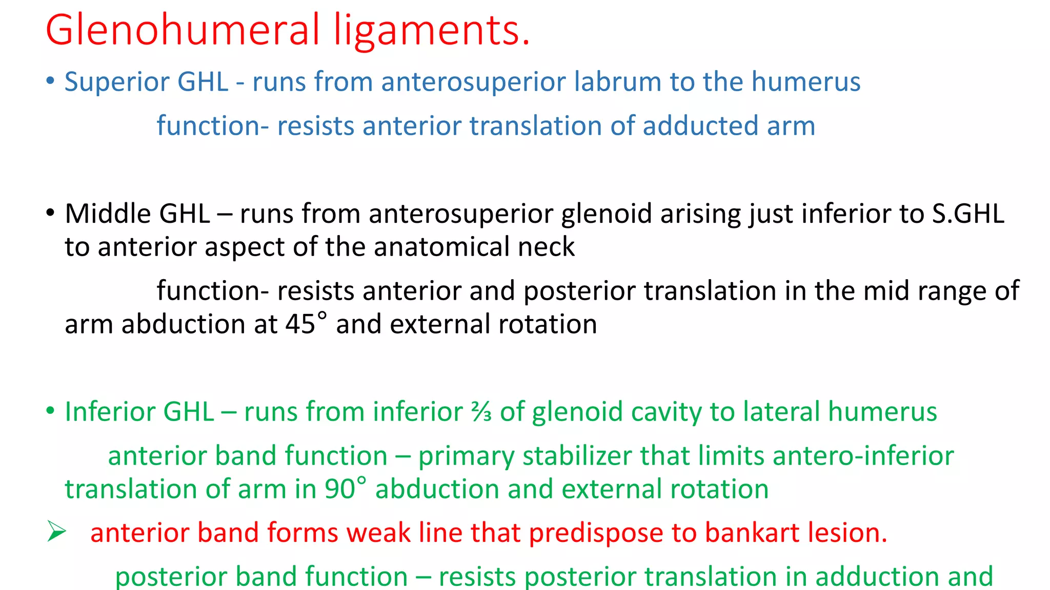 Shoulder joint instability | PPT