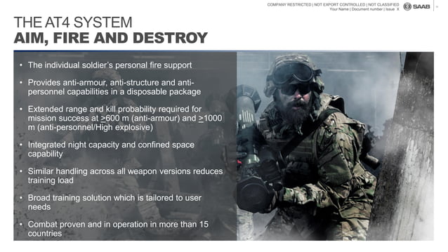 Shoulder launched weapon systems | PPT